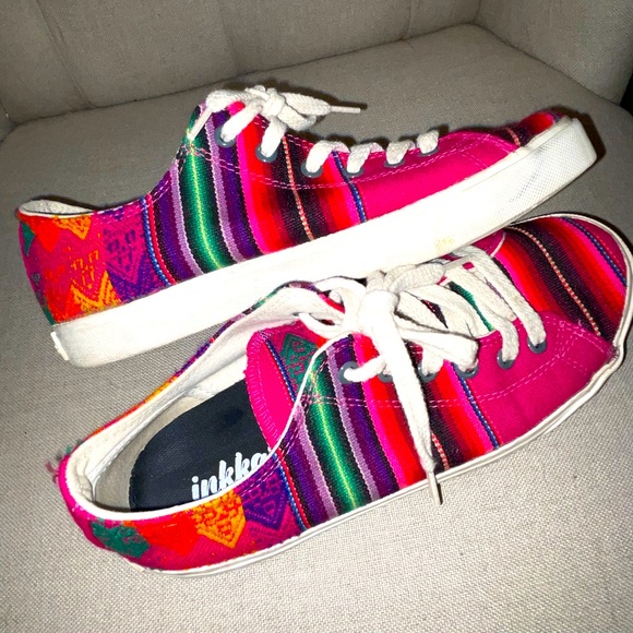 inkkas | Shoes | Inkkas Cotton Candy Sneakers Like New Size 8 Features ...